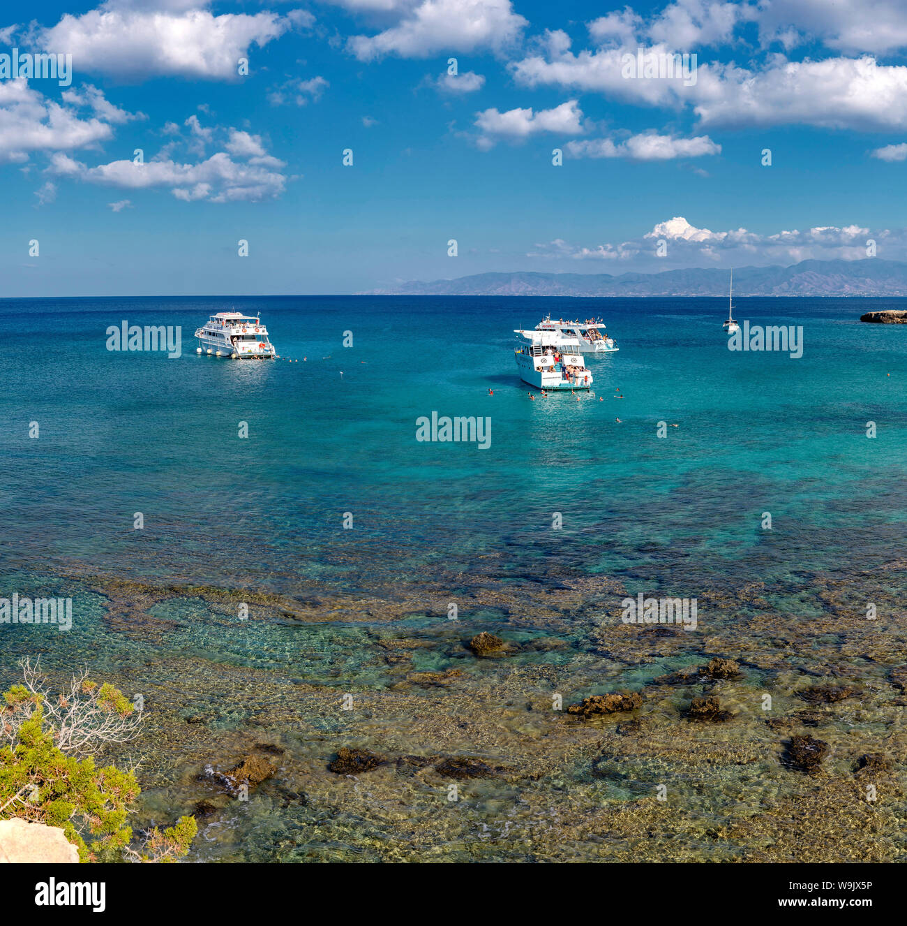 Blue Lagoon, Akamas Peninsula National Park, Neo Chorio, Cyprus, Cyprus ...