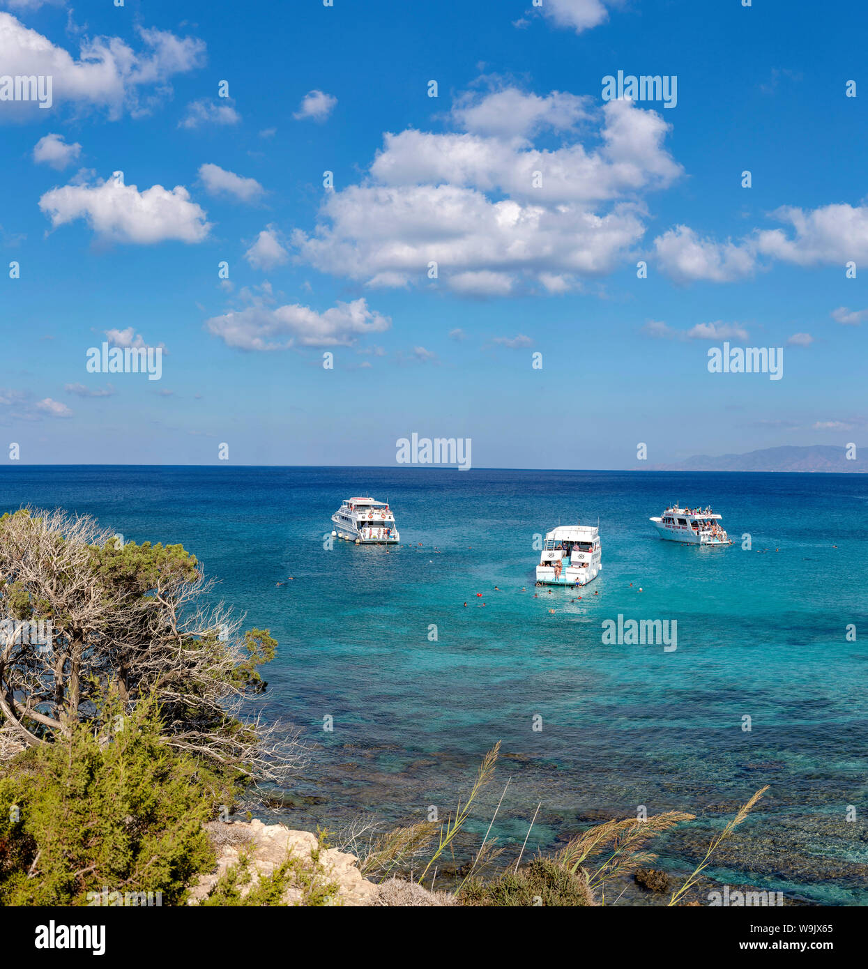 Blue Lagoon, Akamas Peninsula National Park, Neo Chorio, Cyprus, Cyprus ...