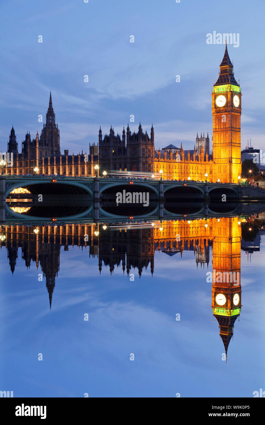 Big Ben and the Houses of Parliament, UNESCO World Heritage Site, and ...