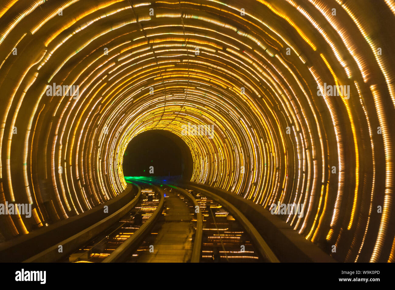 Waitan sightseeing tunnel hi-res stock photography and images - Alamy