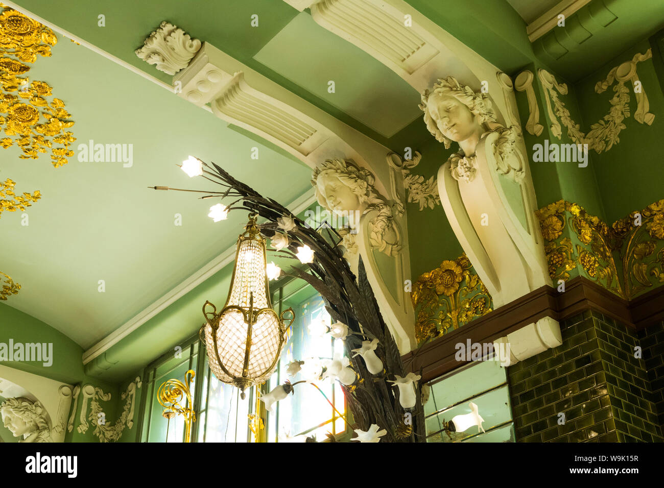 Eliseyev Emporium one of the many impressive buildings with delicacy ...