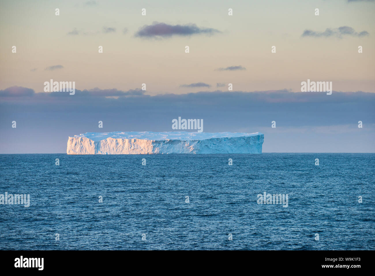 Iceberg floating in the South Orkney Islands, Antarctica, Polar Regions ...