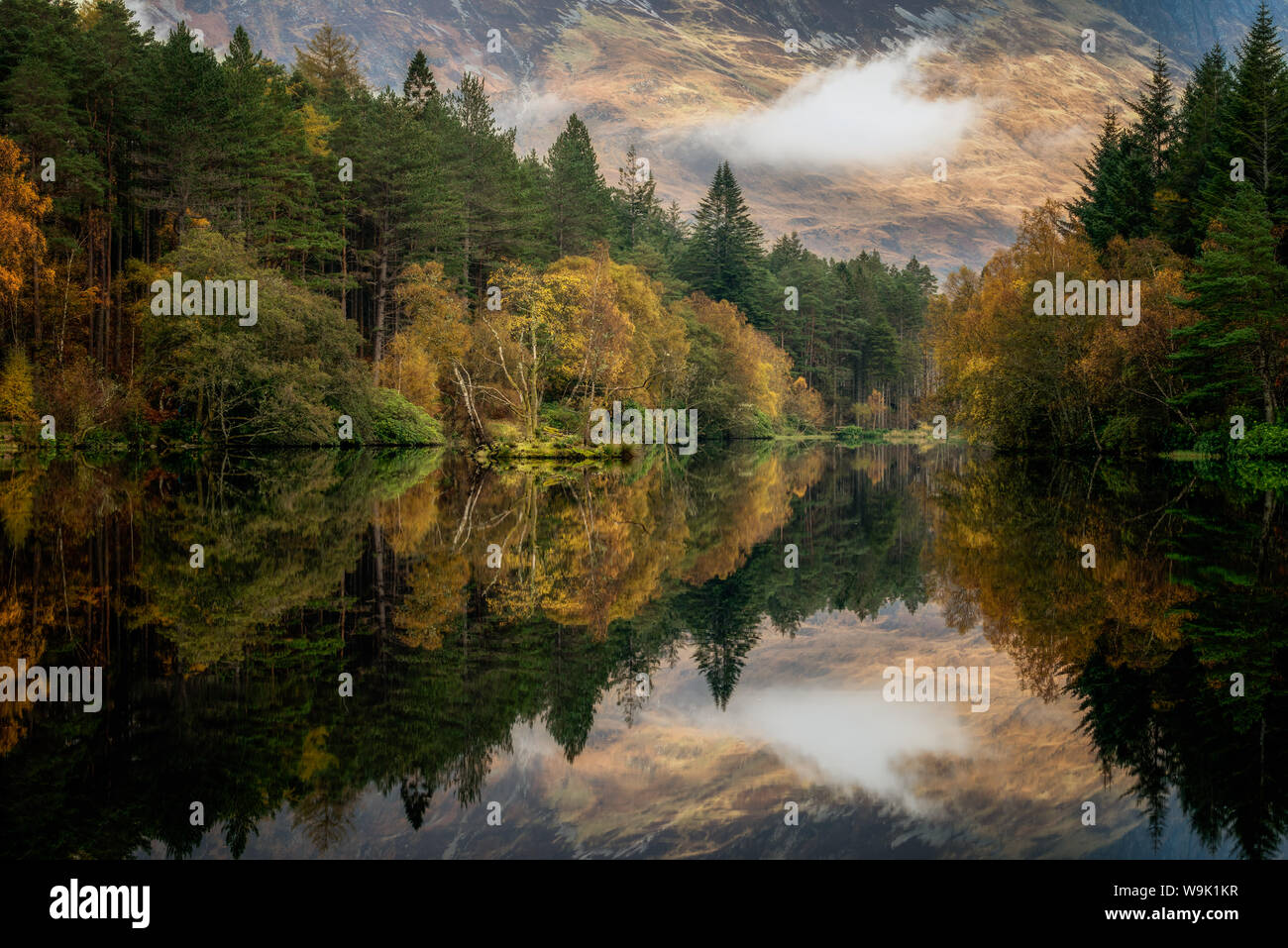 Autumn in Glencoe, Highlands, Scotland, United Kingdom, Europe Stock ...
