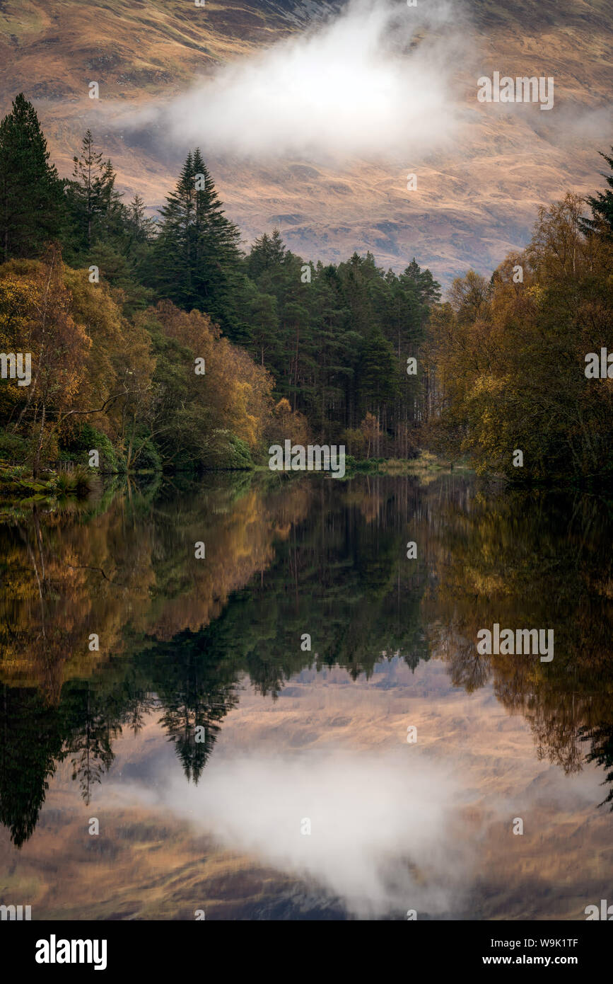 Autumn in Glencoe, Highlands, Scotland, United Kingdom, Europe Stock ...