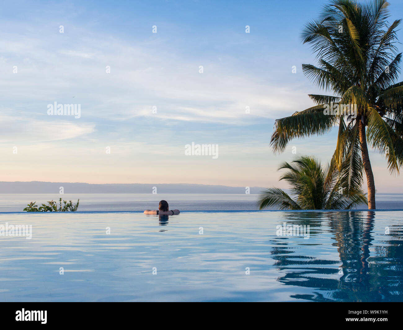 Infinity pool, Siquejor, Philippines, Southeast Asia, Asia Stock Photo ...