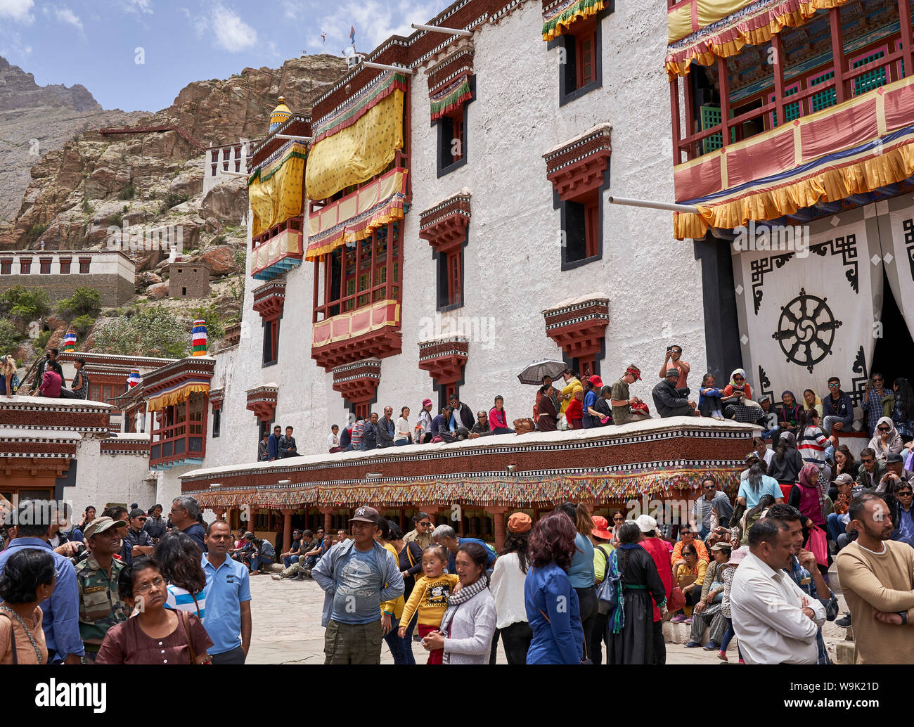Hemis Monastery Festive 2019, Ladakh Jammu & Kashmir, India Stock Photo ...