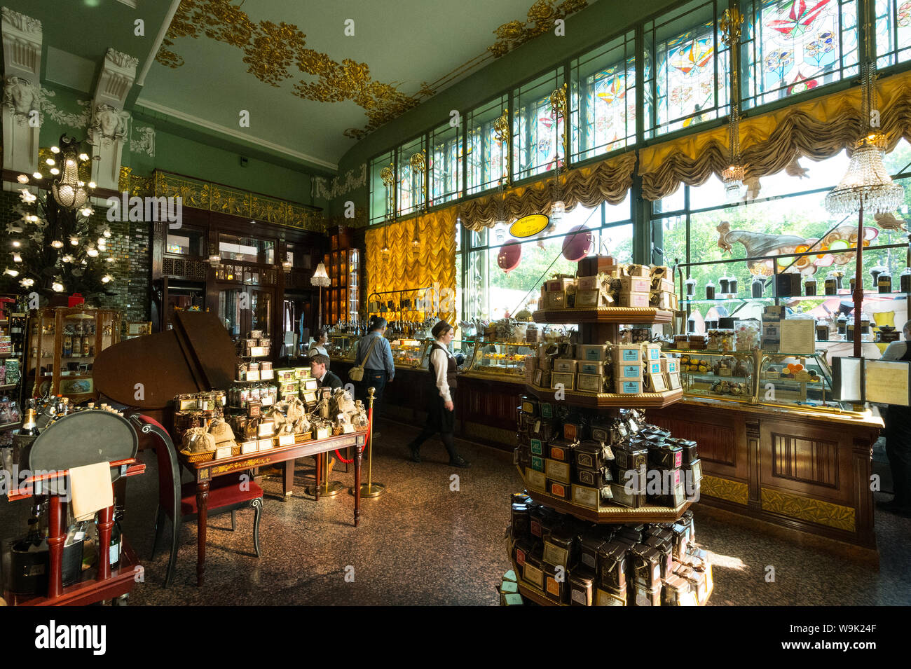 Eliseyev Emporium one of the many impressive buildings with delicacy ...