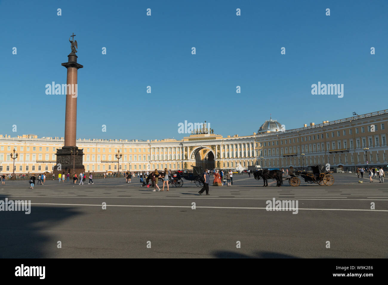 Palace Square. St. Petersburg. Russia Stock Photo - Alamy
