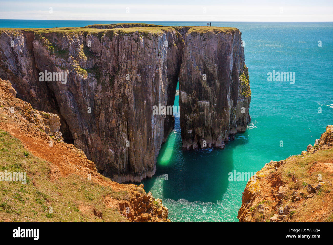 Stack Rocks, Castlemartin, Pembrokeshire Coast, Wales, United Kingdom ...