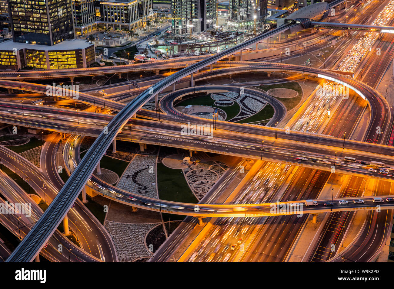 Dubai Flyover Stock Photos & Dubai Flyover Stock Images - Alamy