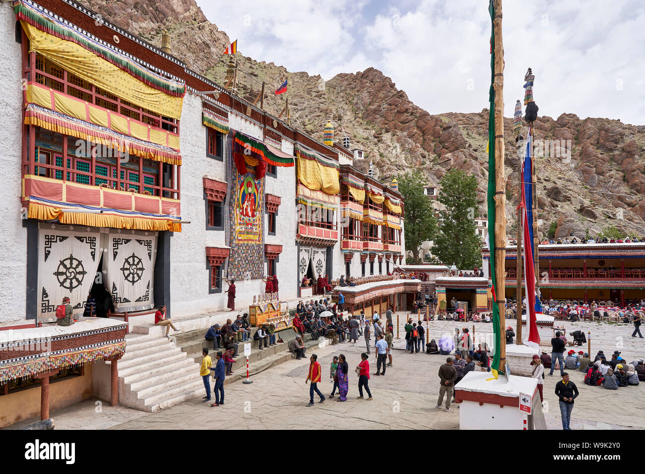 Hemis Monastery Festive 2019, Ladakh Jammu & Kashmir, India Stock Photo ...