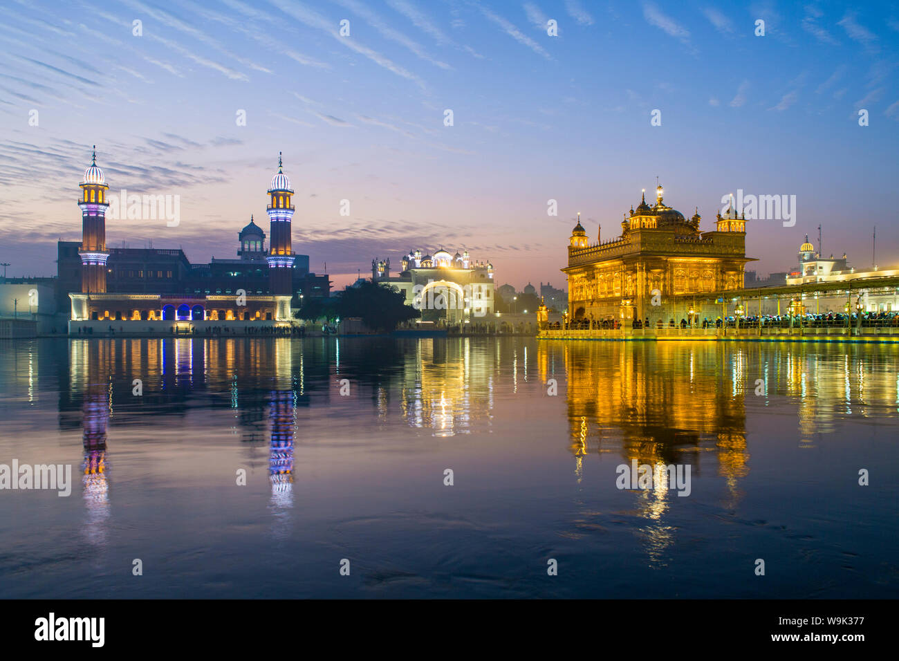 The Golden Temple (Harmandir Sahib) and Amrit Sarovar (Pool of Nectar ...
