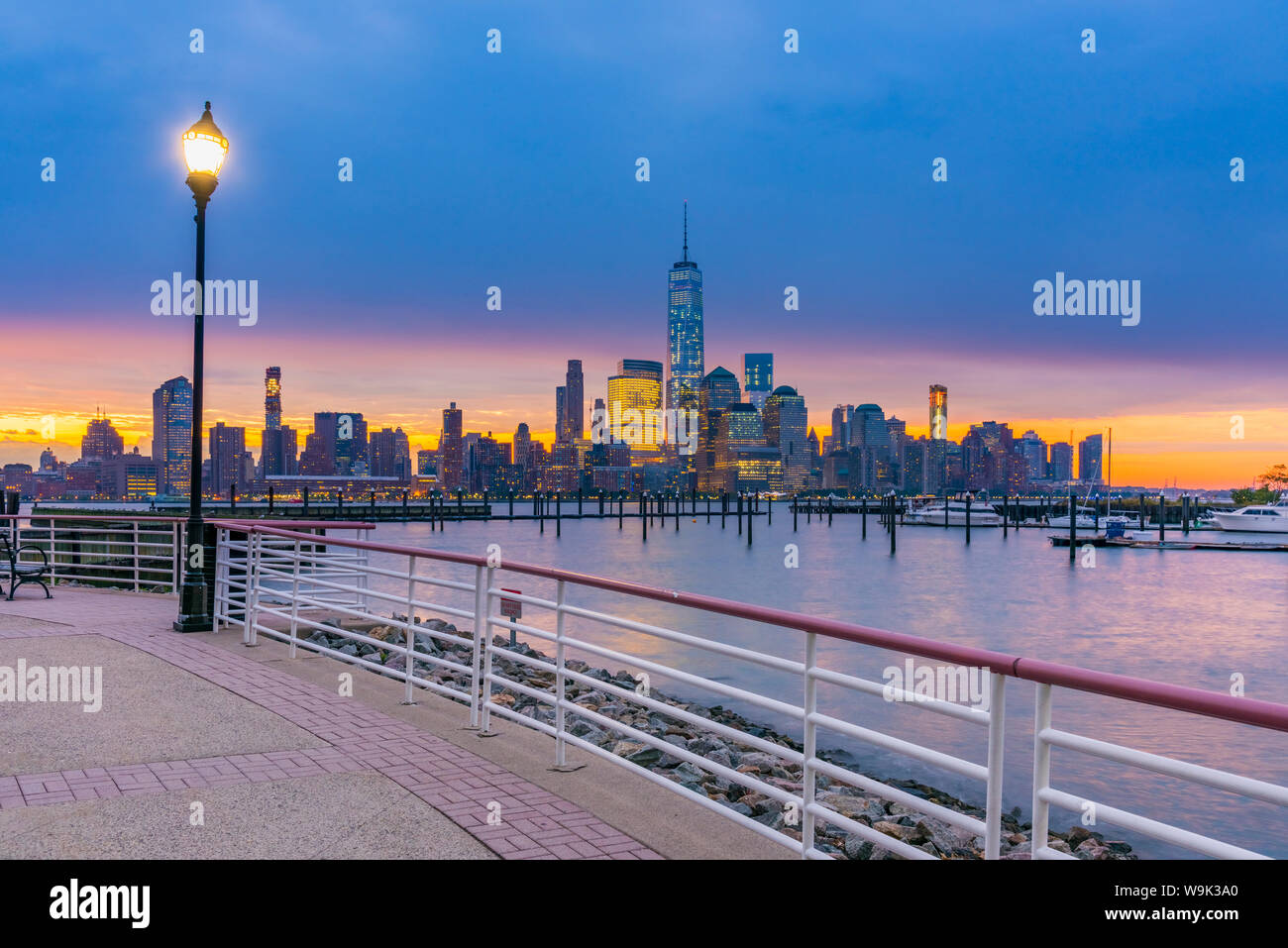 Manhattan, Lower Manhattan and World Trade Center, Freedom Tower in New ...
