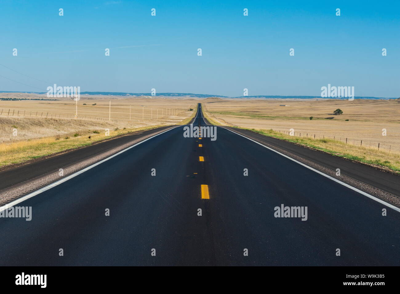 Route two through Nebraska, United States of America, North America ...