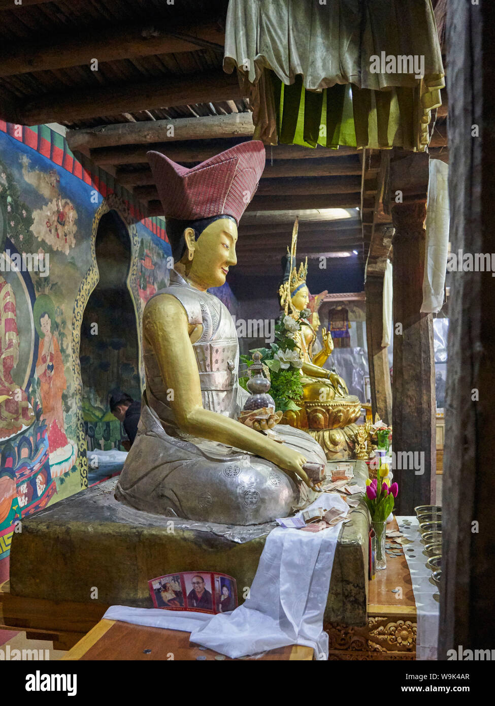 Interior of Hemis Monastery during Festive 2019, Ladakh Stock Photo - Alamy