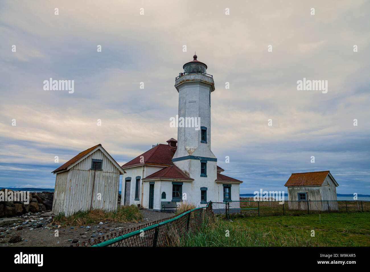 Point Wilson Lighthouse in Fort Worden State Park, Port Townsend ...