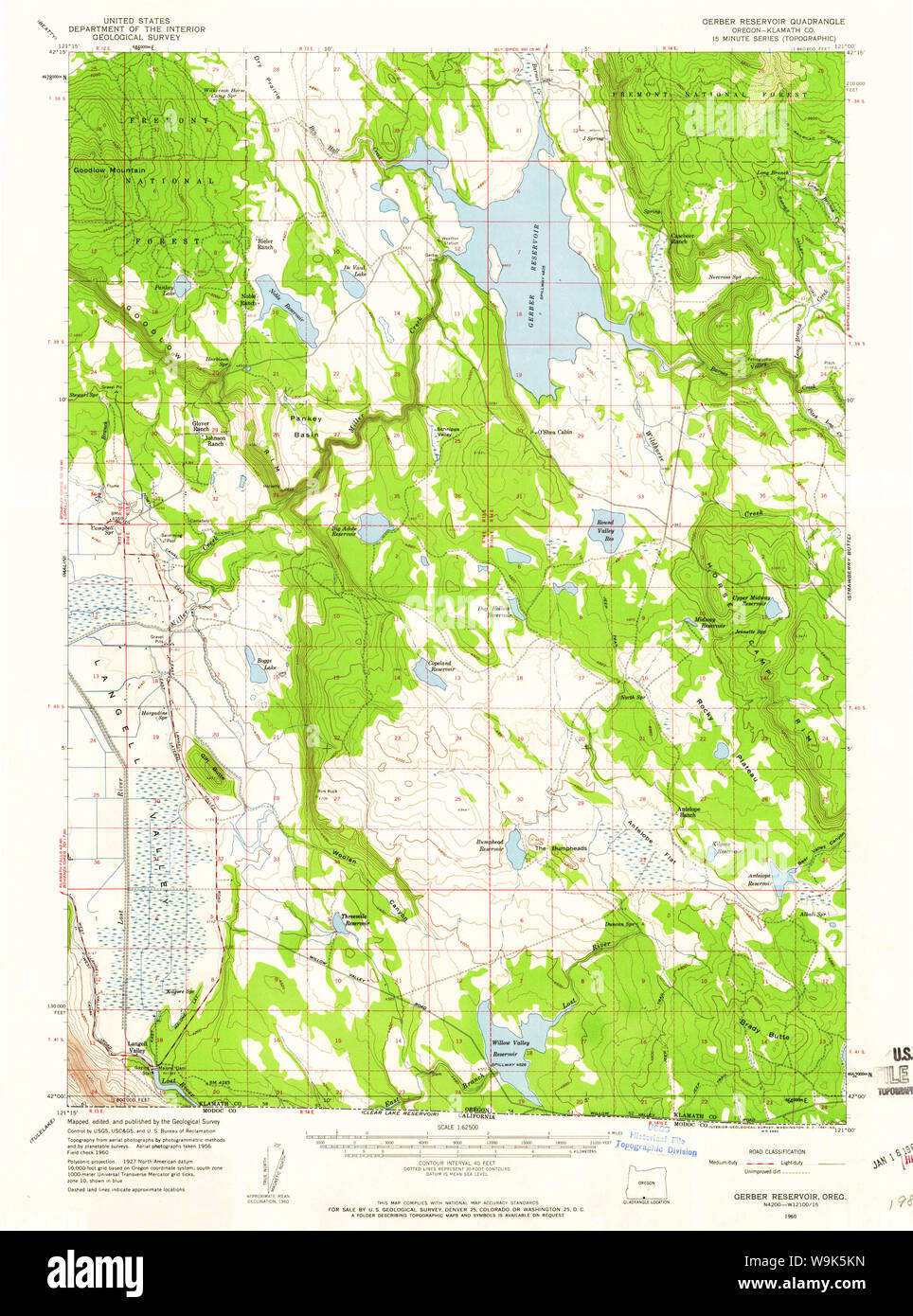 Gerber reservoir hi-res stock photography and images - Alamy