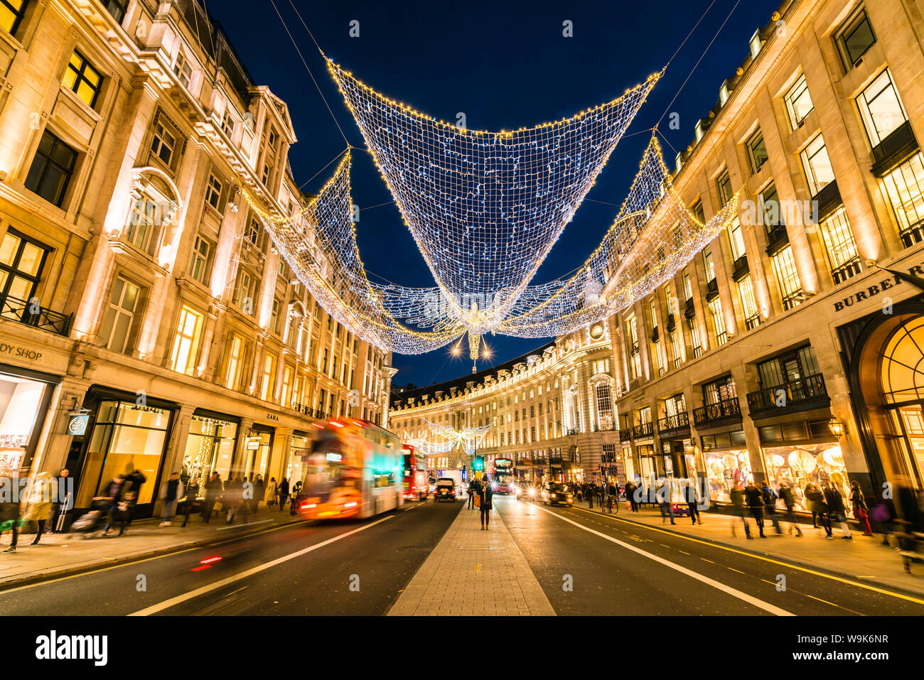 London colour lights hi-res stock photography and images - Alamy