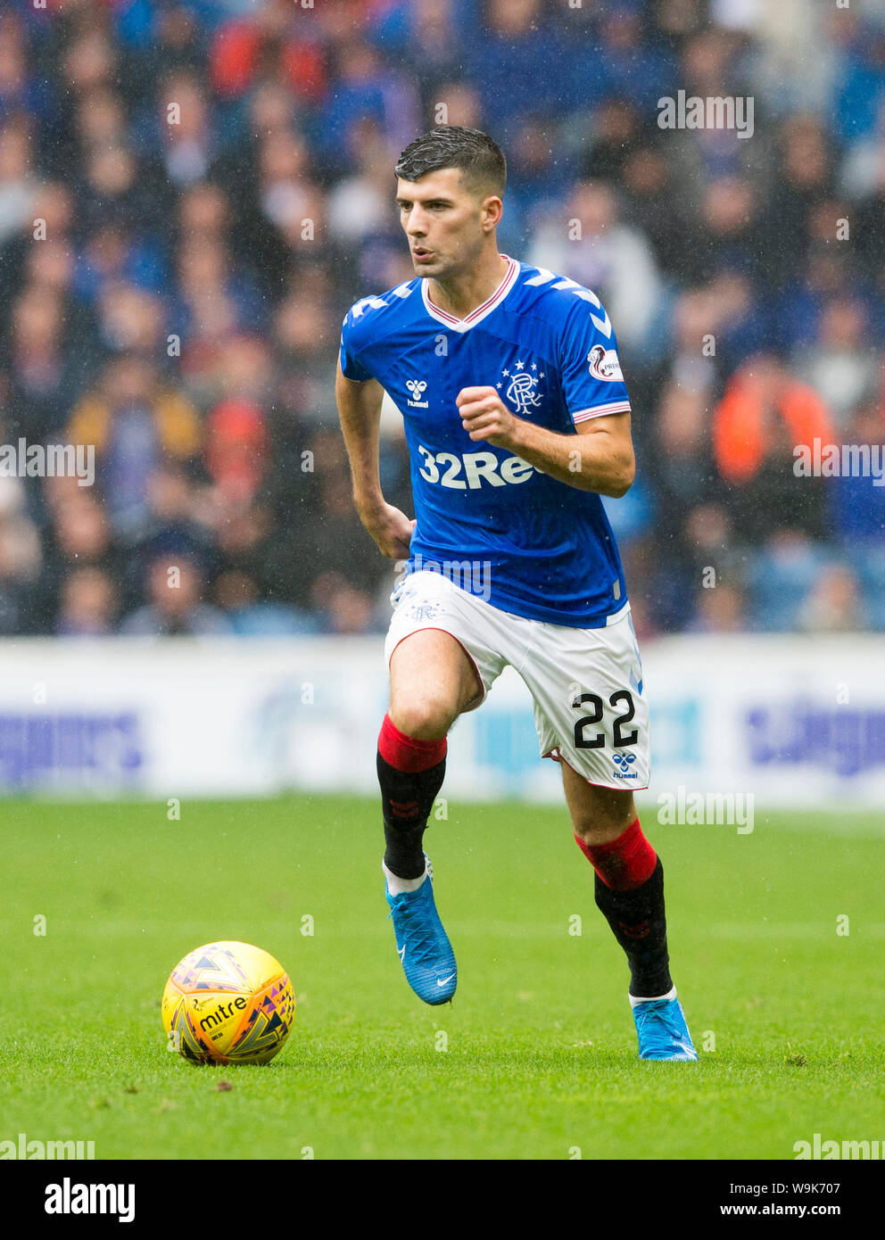 Rangers' Jordan Jones during the Ladbrokes Scottish Premiership match ...