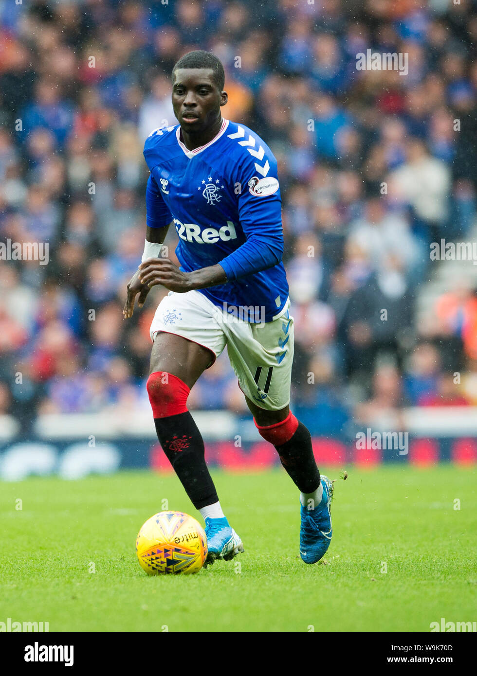 Rangers' Sheyi Ojo during the Ladbrokes Scottish Premiership match at ...