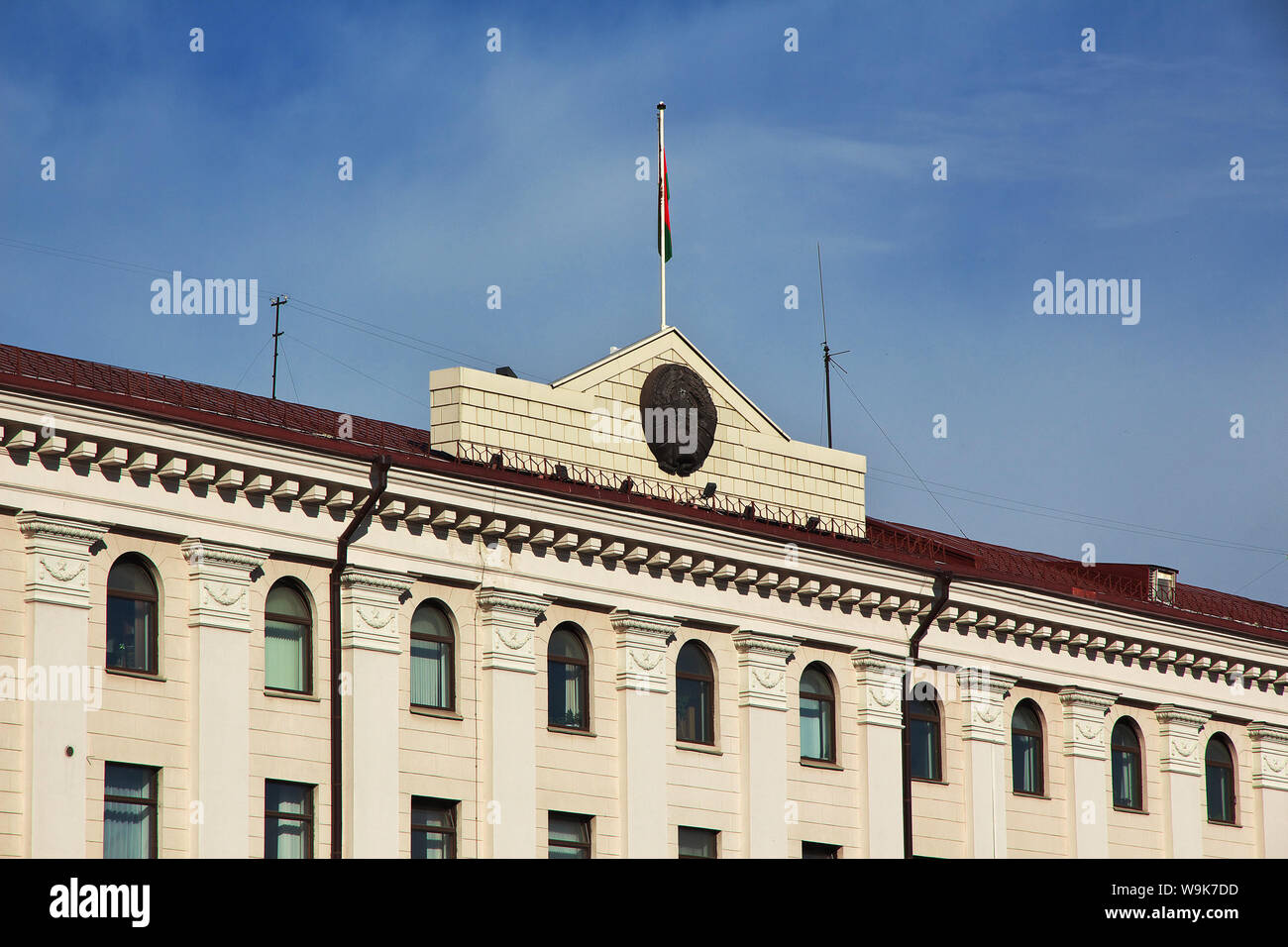 The building in Minsk, Belarus Stock Photo - Alamy