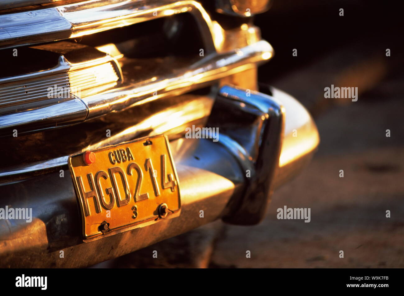 Cuba car number plate close hi-res stock photography and images - Alamy