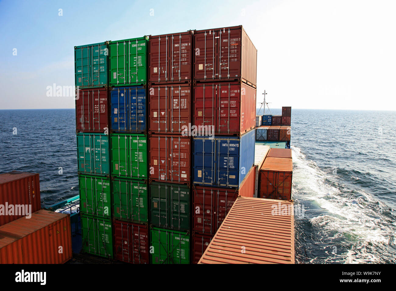 Container ship, Baltic Sea, Sweden, Scandinavia, Europe Stock Photo - Alamy
