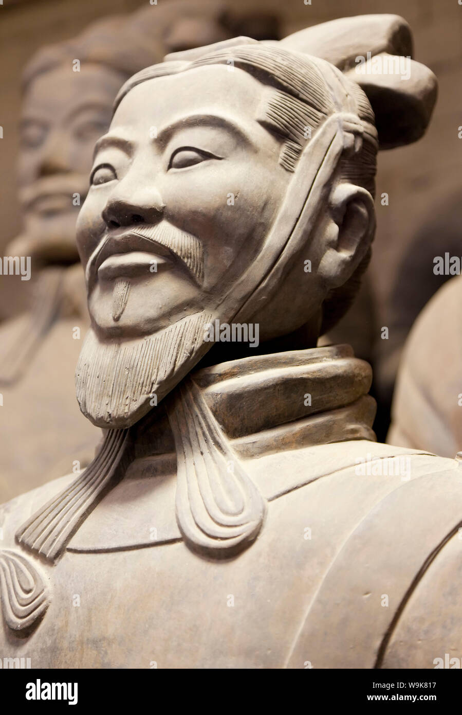 Close-up of Terracotta Army Warrior, Xian, Shaanxi Province, China ...