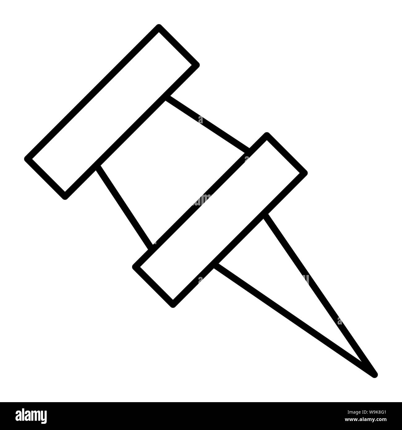 Marker, Pin logo or Icon illustration. Vector icon banner Template ...