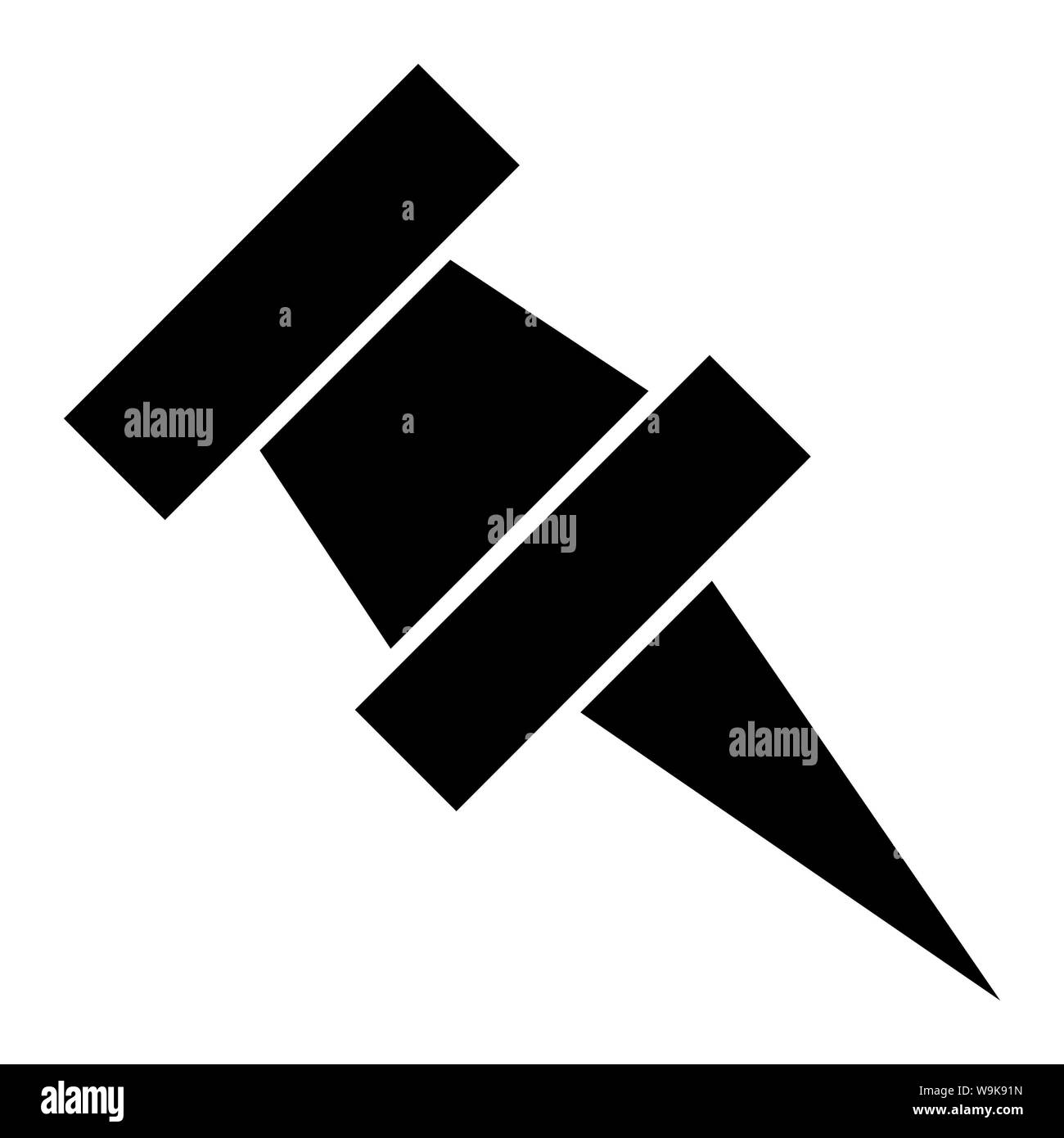 Marker, Pin logo or Icon illustration. Vector icon banner Template ...