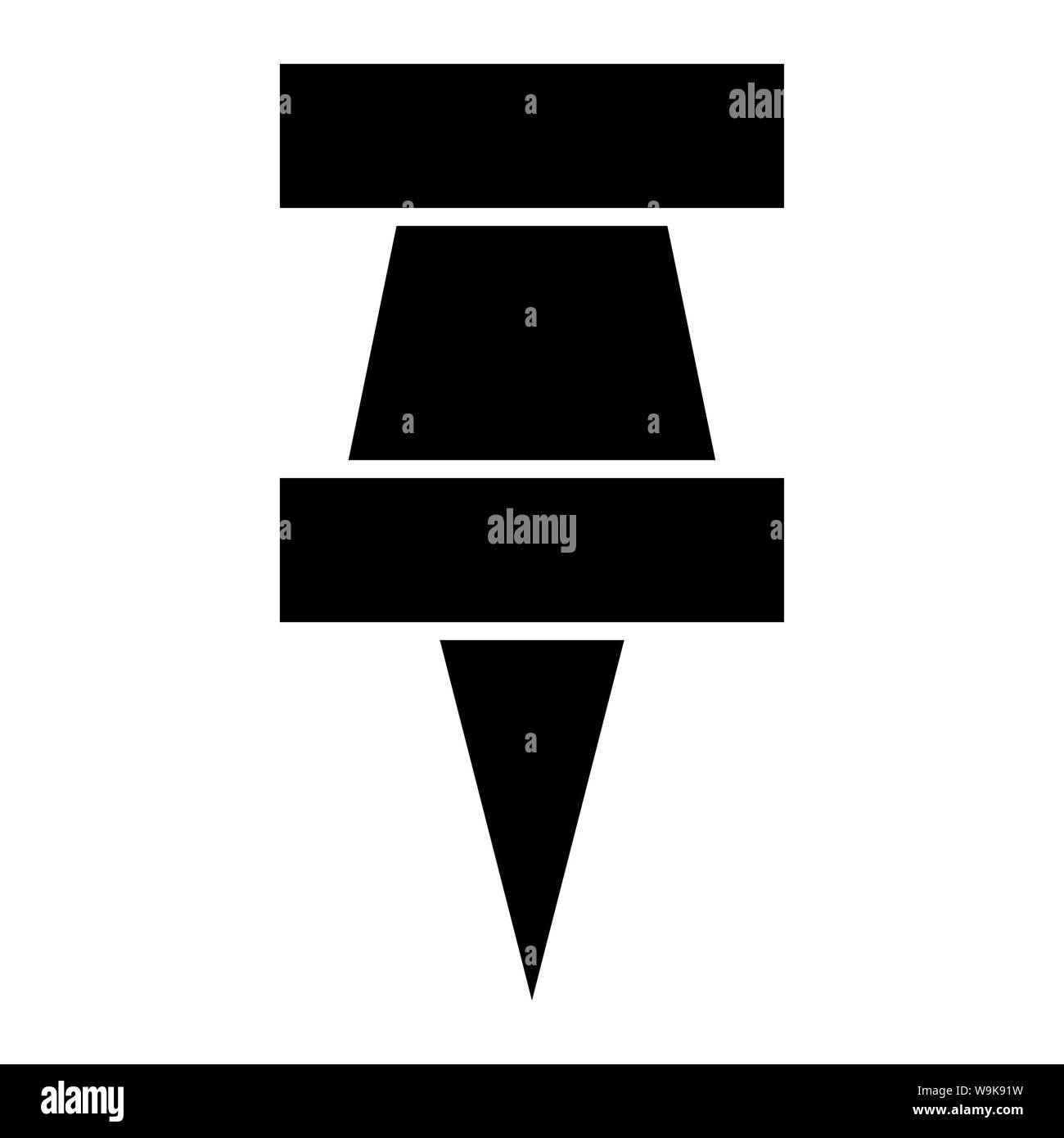 Marker, Pin logo or Icon illustration. Vector icon banner Template ...