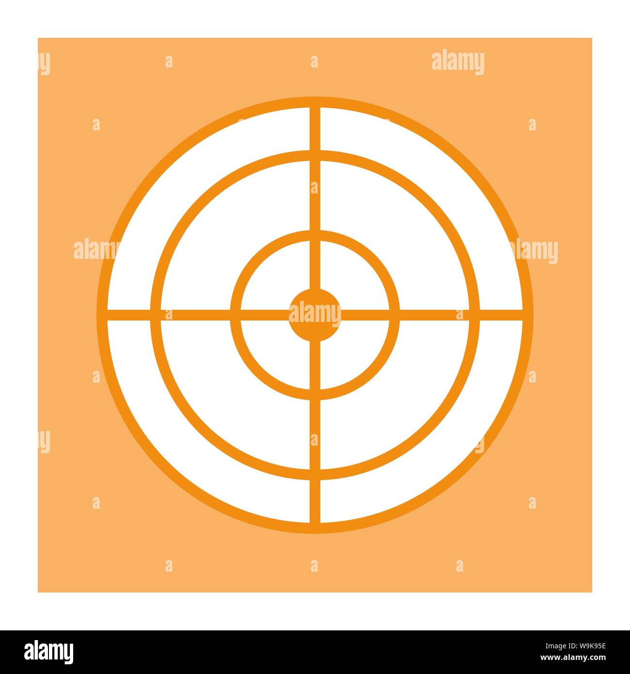 Target, Aim, Interface Bold and thin line icon sign symbol or logo ...