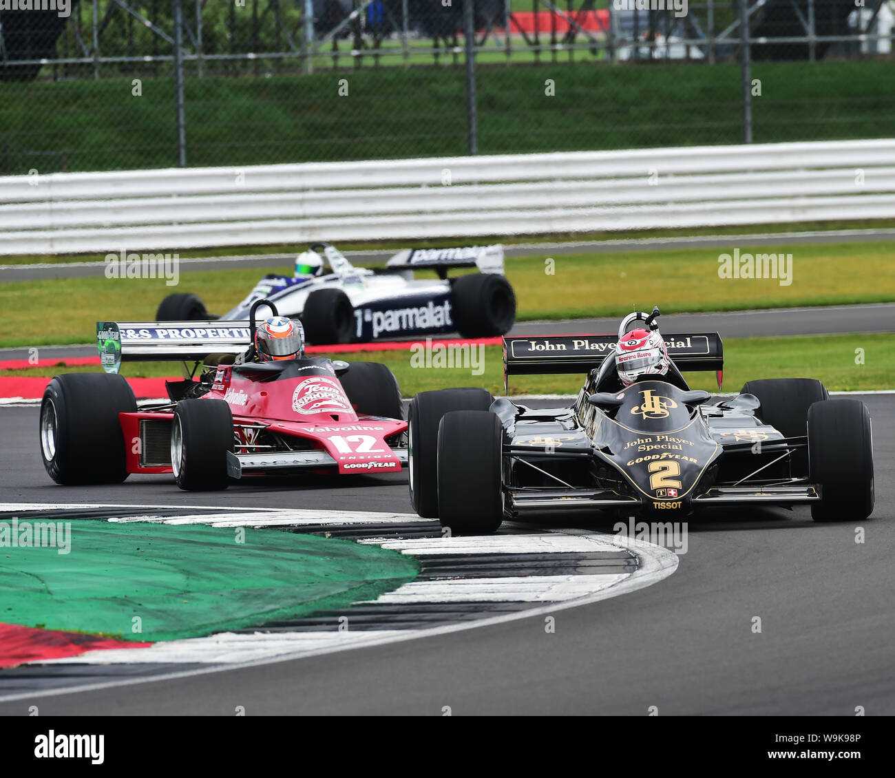 Katsuaki Kubota, Lotus 91/7, Sir Jackie Stewart Trophy for FIA Masters ...