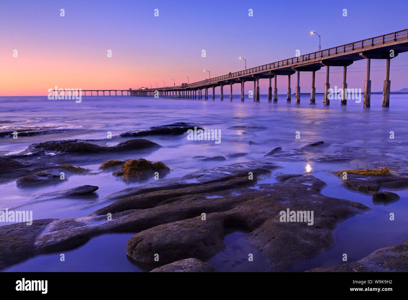 Ocean Beach Pier, San Diego, California, United States of America ...