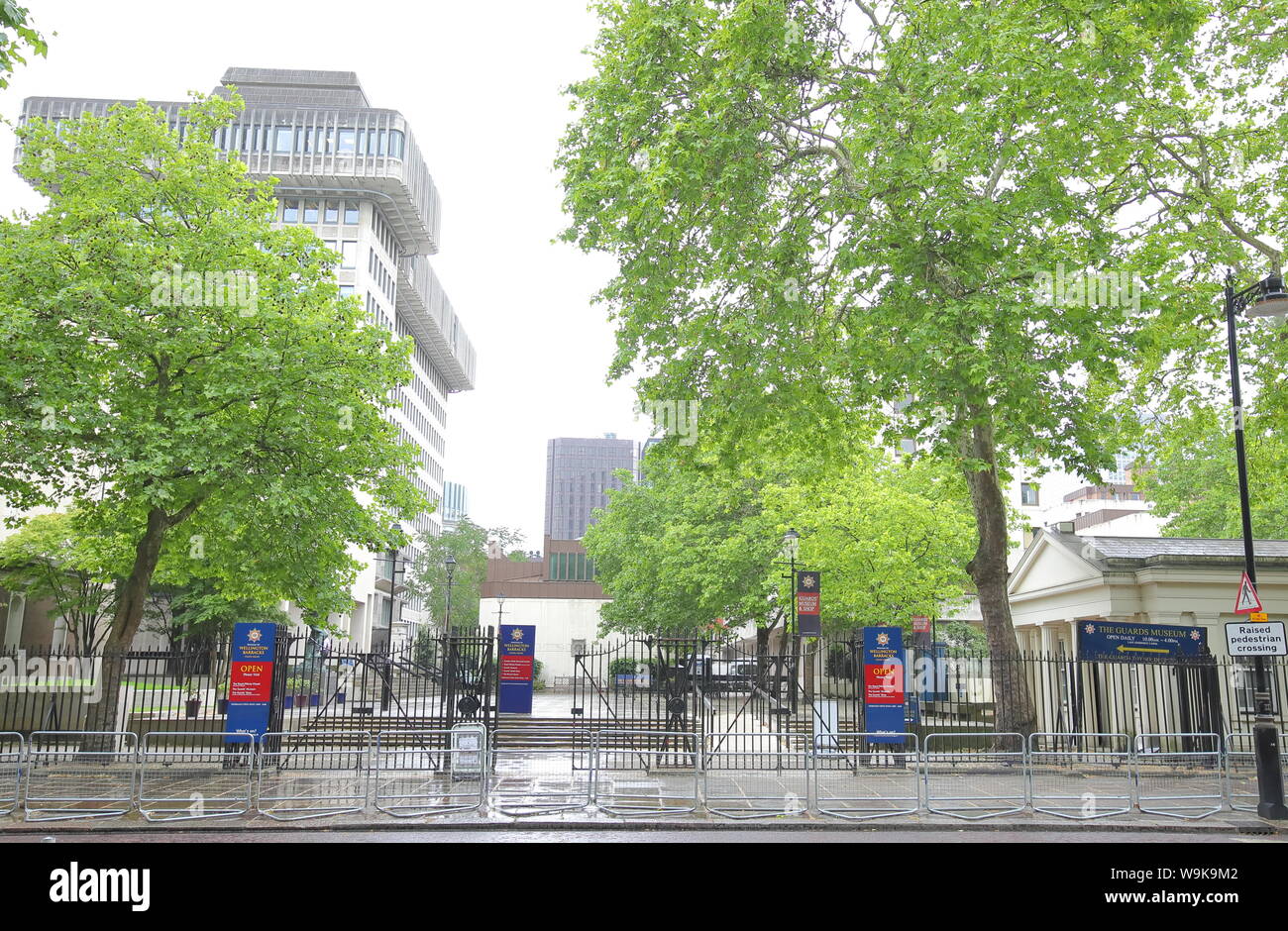 Wellington Barracks and Guards museum London UK Stock Photo - Alamy
