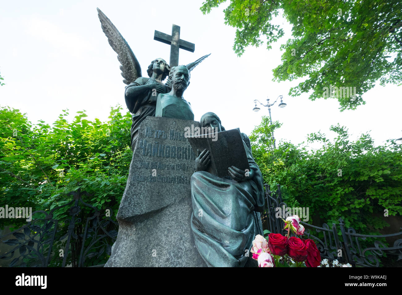 Tchaikovsky grave hi-res stock photography and images - Alamy