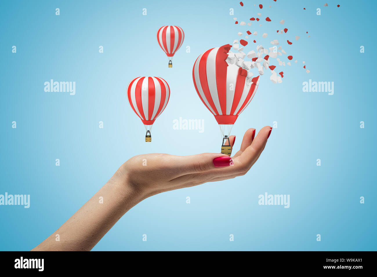 Old shatter hand hi-res stock photography and images - Alamy