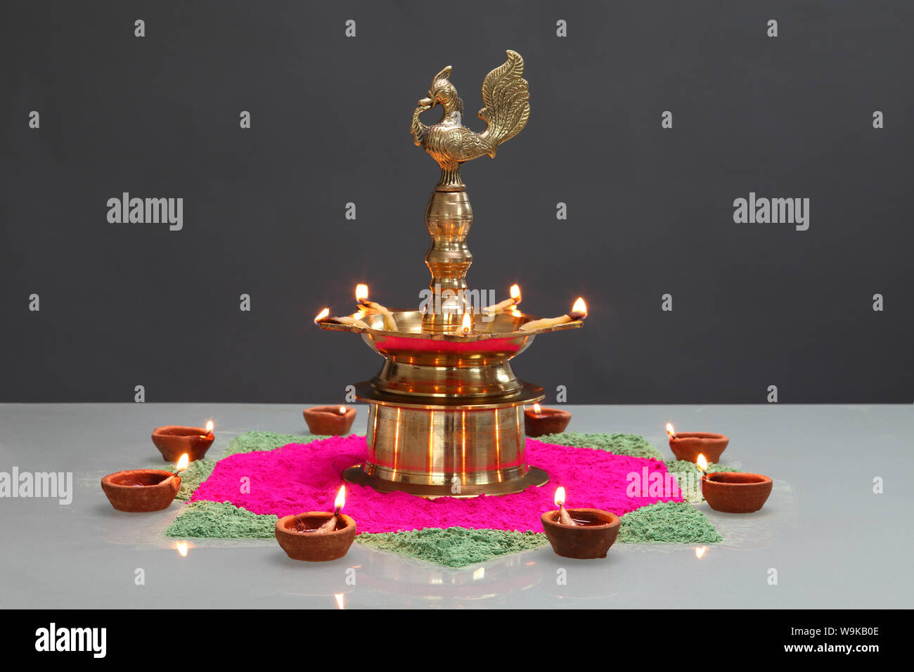 Lit oil brass lamp hi-res stock photography and images - Alamy