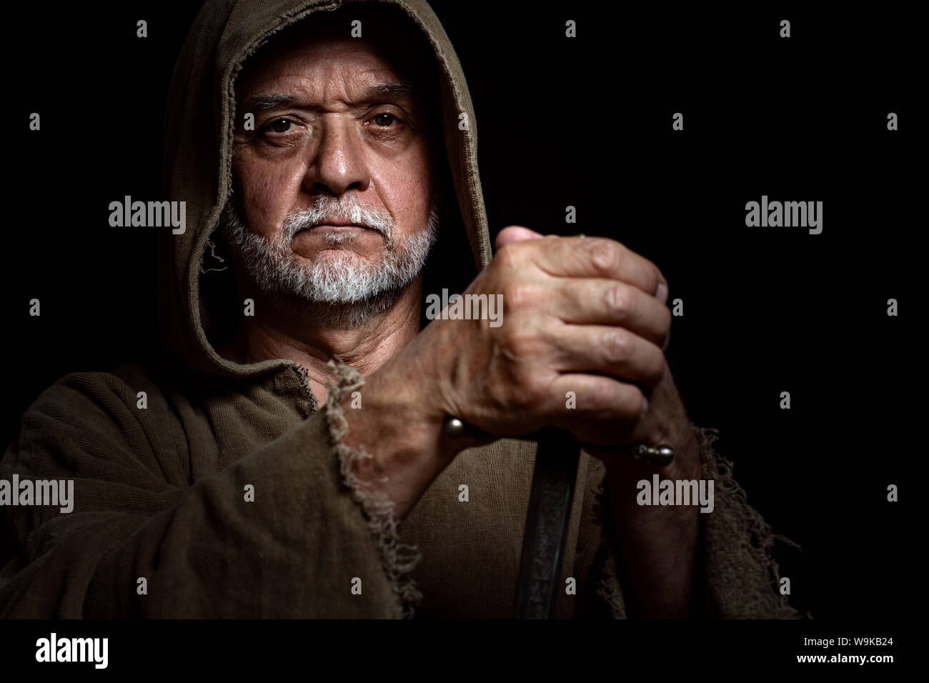 Monk medieval hi-res stock photography and images - Alamy