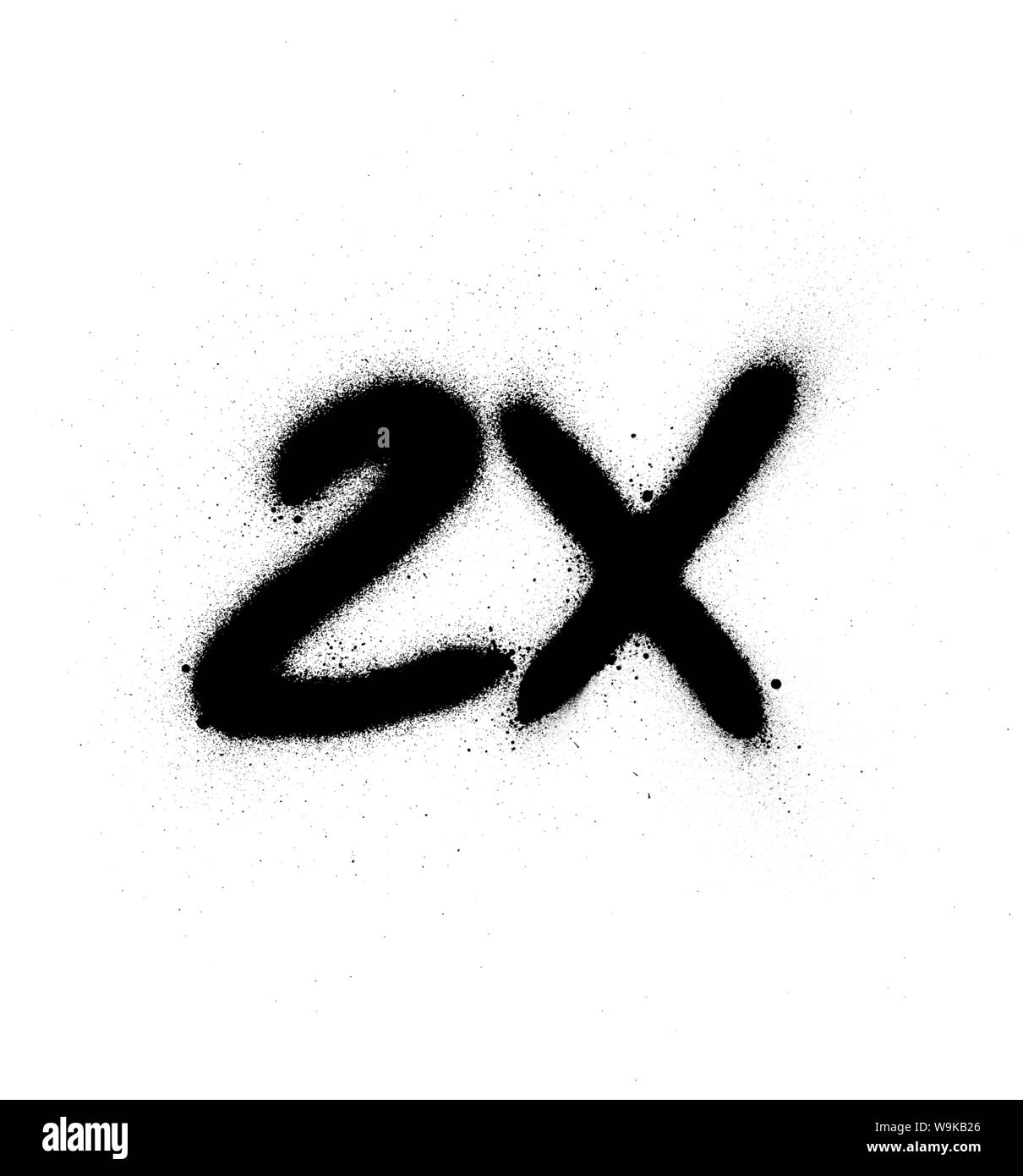 Two graffiti Stock Vector Images - Alamy