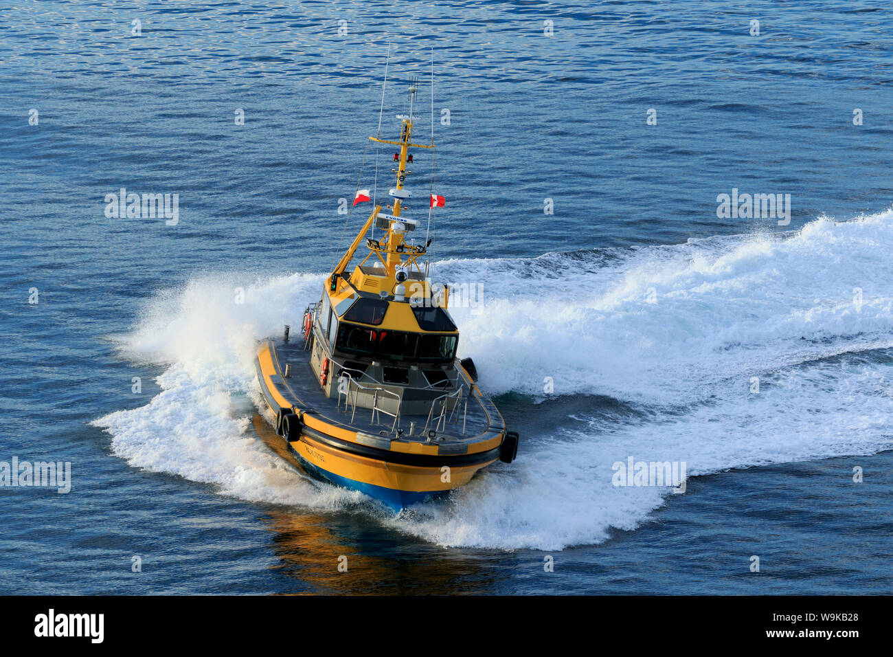 Pilot boat, Port Alberni Inlet, Vancouver Island, British Columbia ...