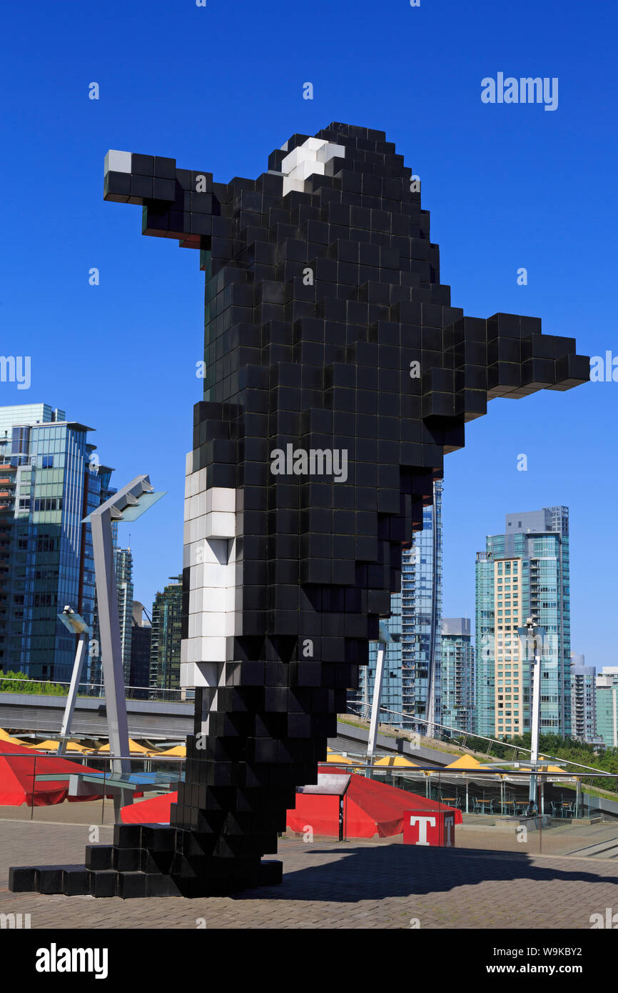 Digital Orca by Douglas Coupland, Convention Centre West, Vancouver ...
