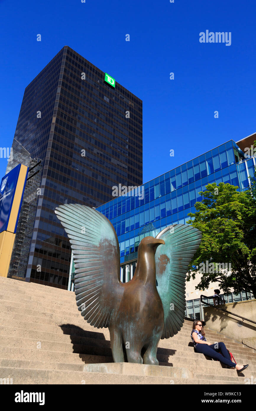 Art Gallery on Robson Square, Vancouver City, British Columbia, Canada ...