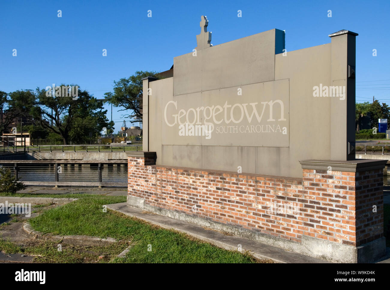 Historic georgetown sign hi-res stock photography and images - Alamy
