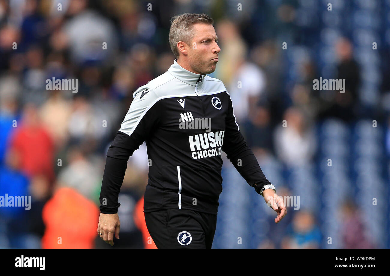 Millwall manager Neil Harris Stock Photo - Alamy