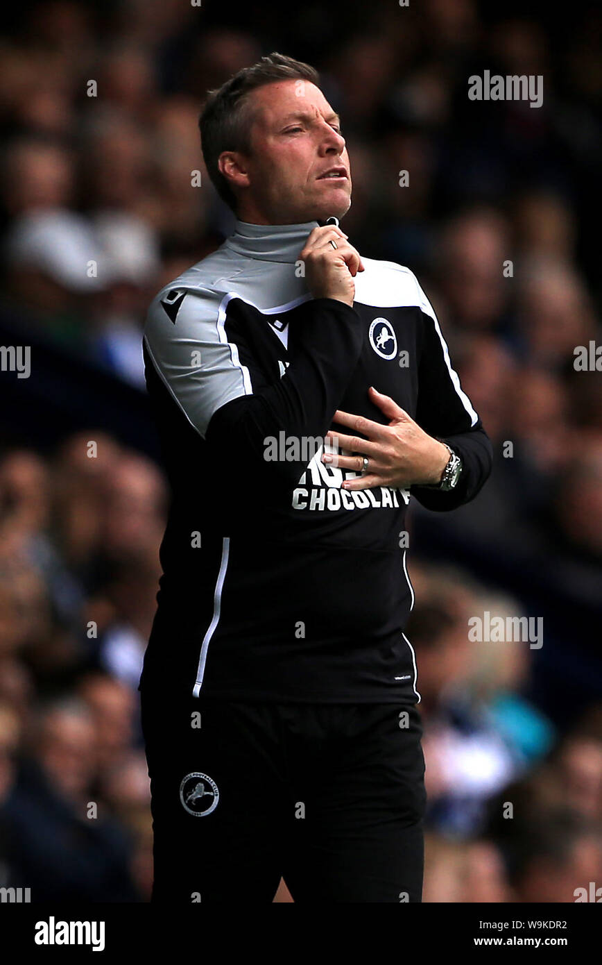 Millwall manager Neil Harris Stock Photo - Alamy