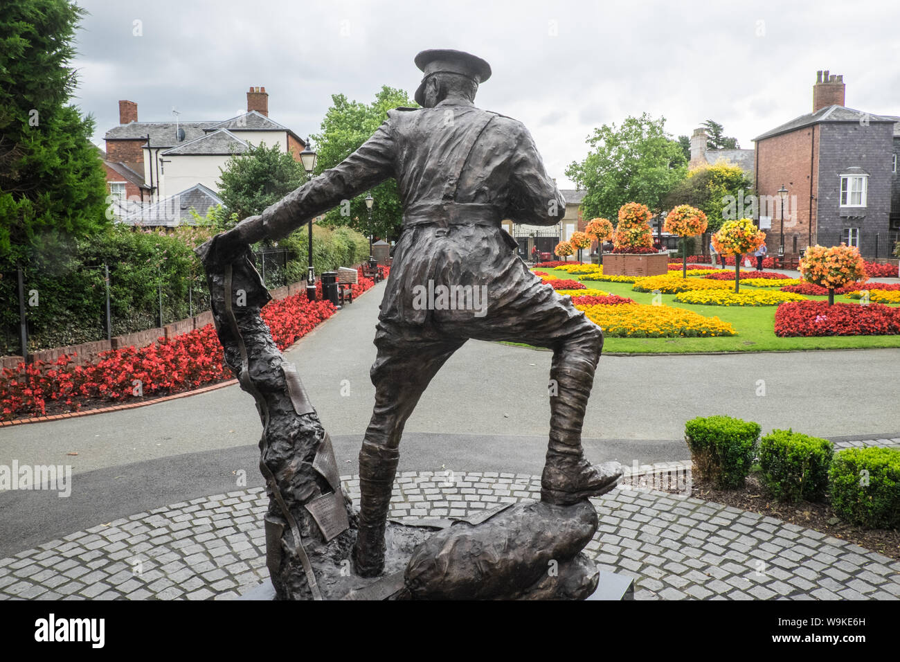 Oswestry,a,market,town,in,Shropshire,border,of, Wales,England,GB,UK,birthplace,of,First World ...