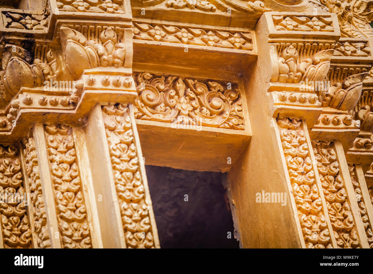 Entrance to cambodian temple hi-res stock photography and images - Alamy
