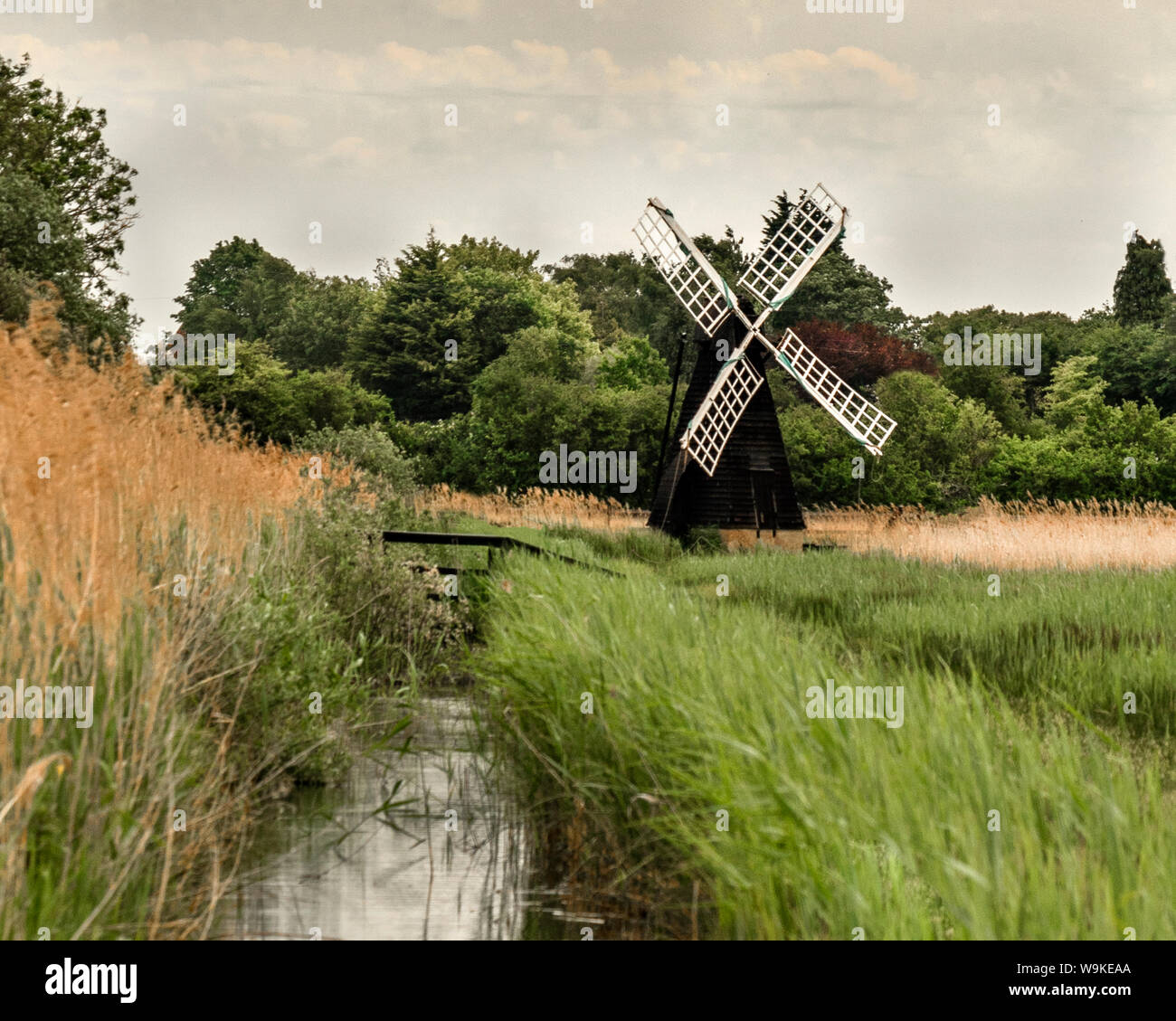 Wicken fen windpump wicken fen hi-res stock photography and images - Alamy