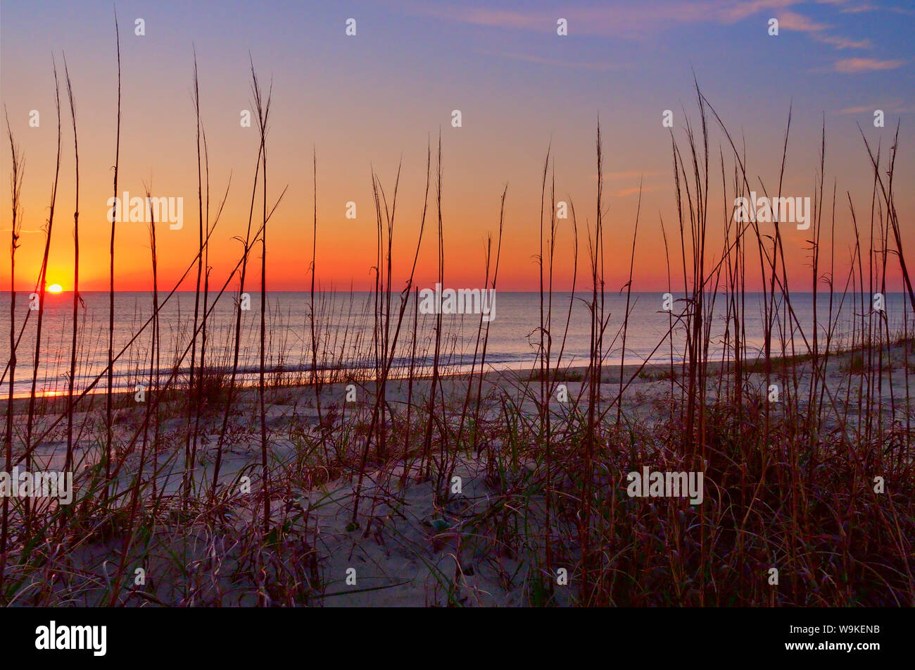 Sunrise, Coquina Beach, Bodie Island, Cape Hatteras National Seashore ...